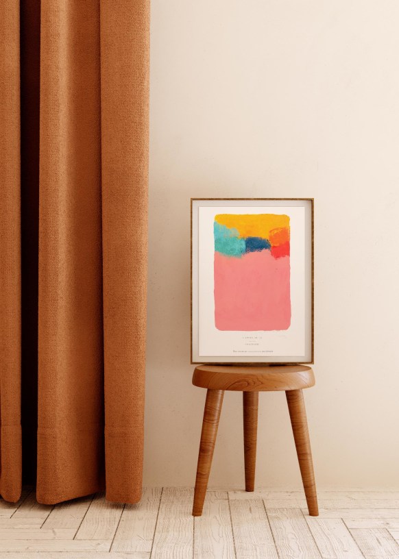 Vincent Lemaitre for DEMAIN - G105 "La Rose" - Artprint - Paper - Sézane