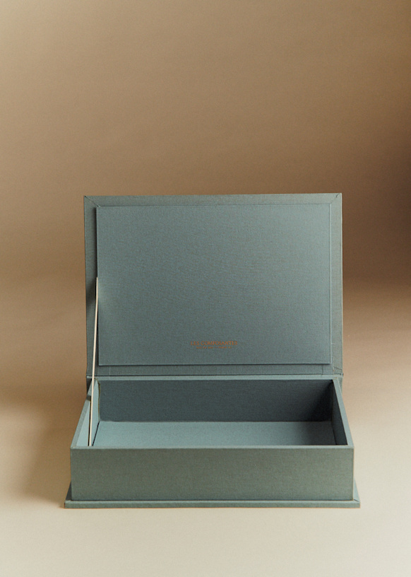 Storage Box - Pink - Cotton-linen textiles - Sézane