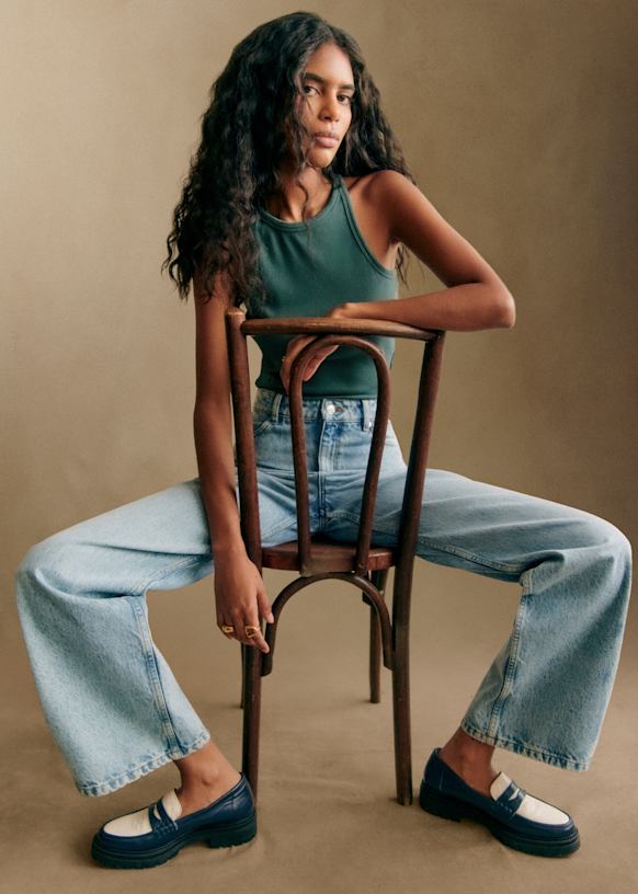 Marcelo Tank tops - Sage - Organic cotton - organic textile - Sézane