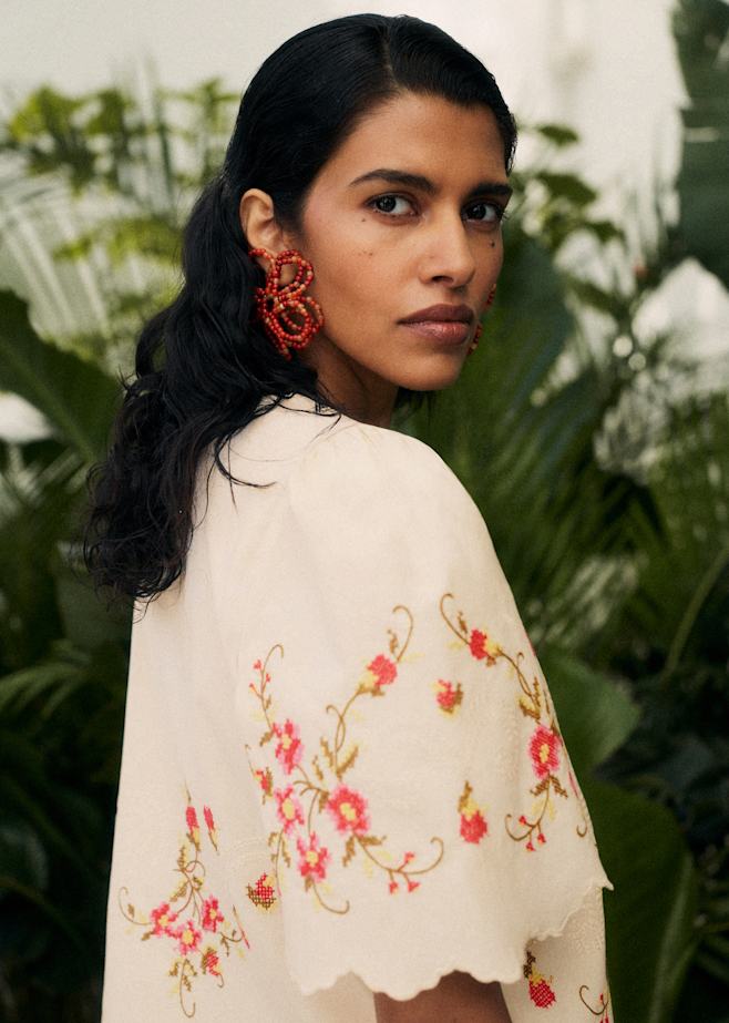 Lace & Embroidery, Shirts & Blouses , Shop | Sézane