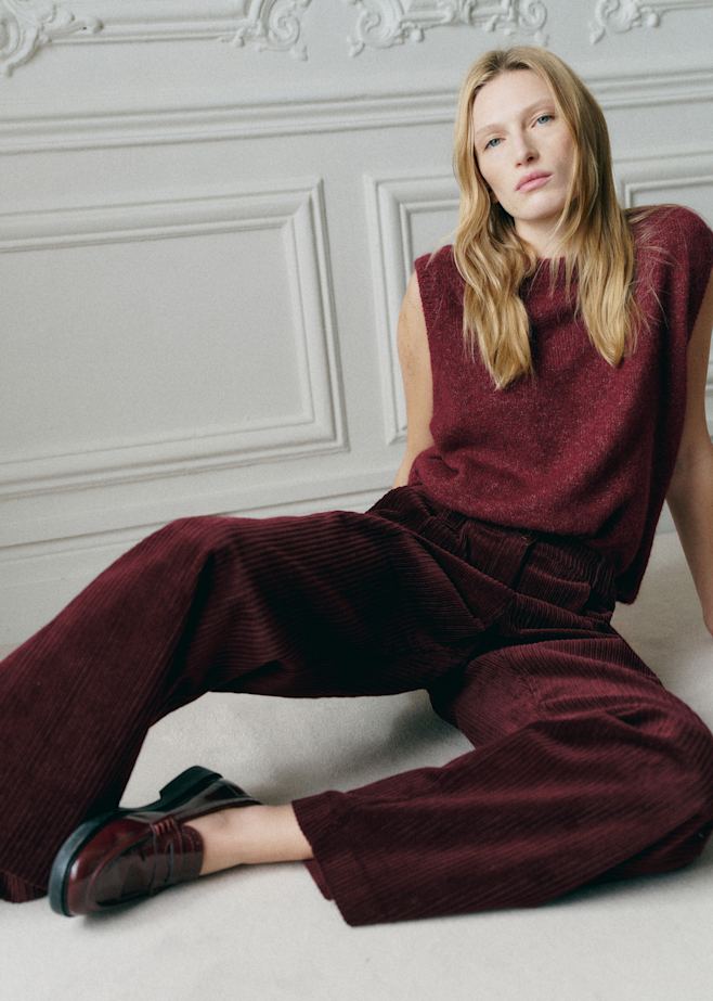 Pantalons : velours | Mode femme | Sézane