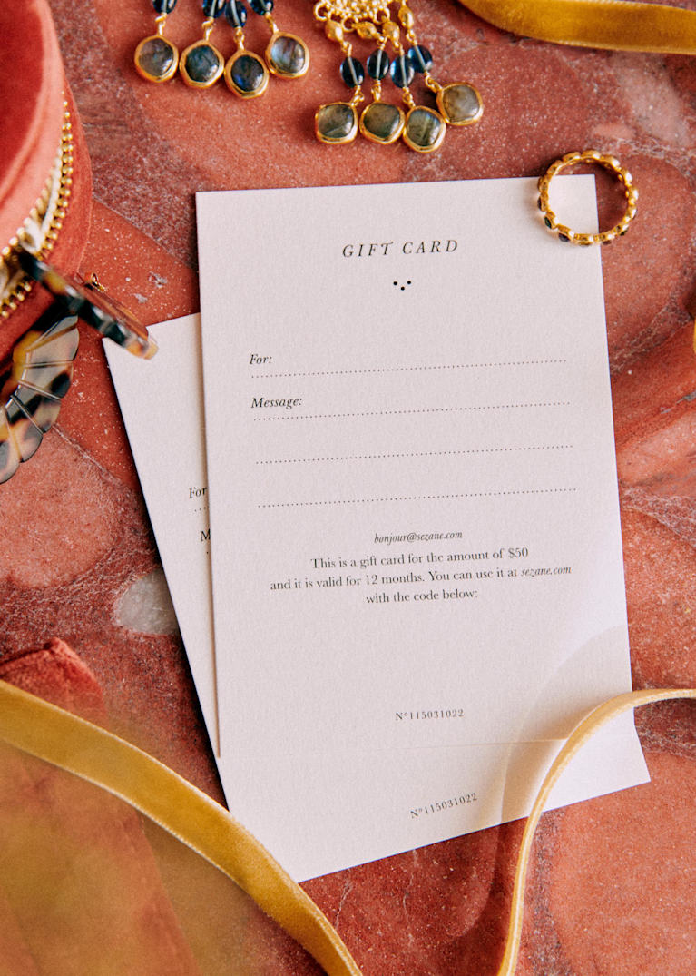 Gift Cards | Womenswear | Sézane
