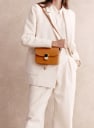Mini Milo Classic Bag - Lilac/ Multicoloured Patchwork - Sézane